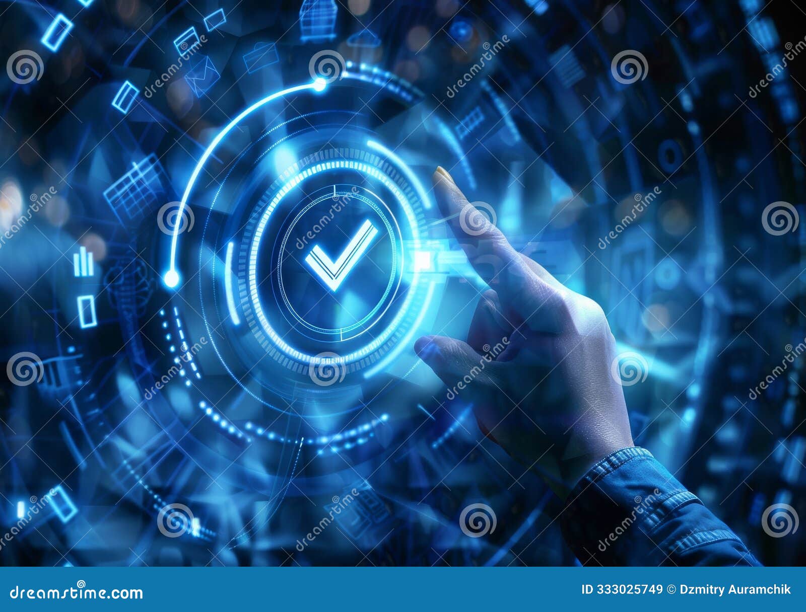 With the Virtual Check Mark or Thumbs Up, a Quality Assurance and ...