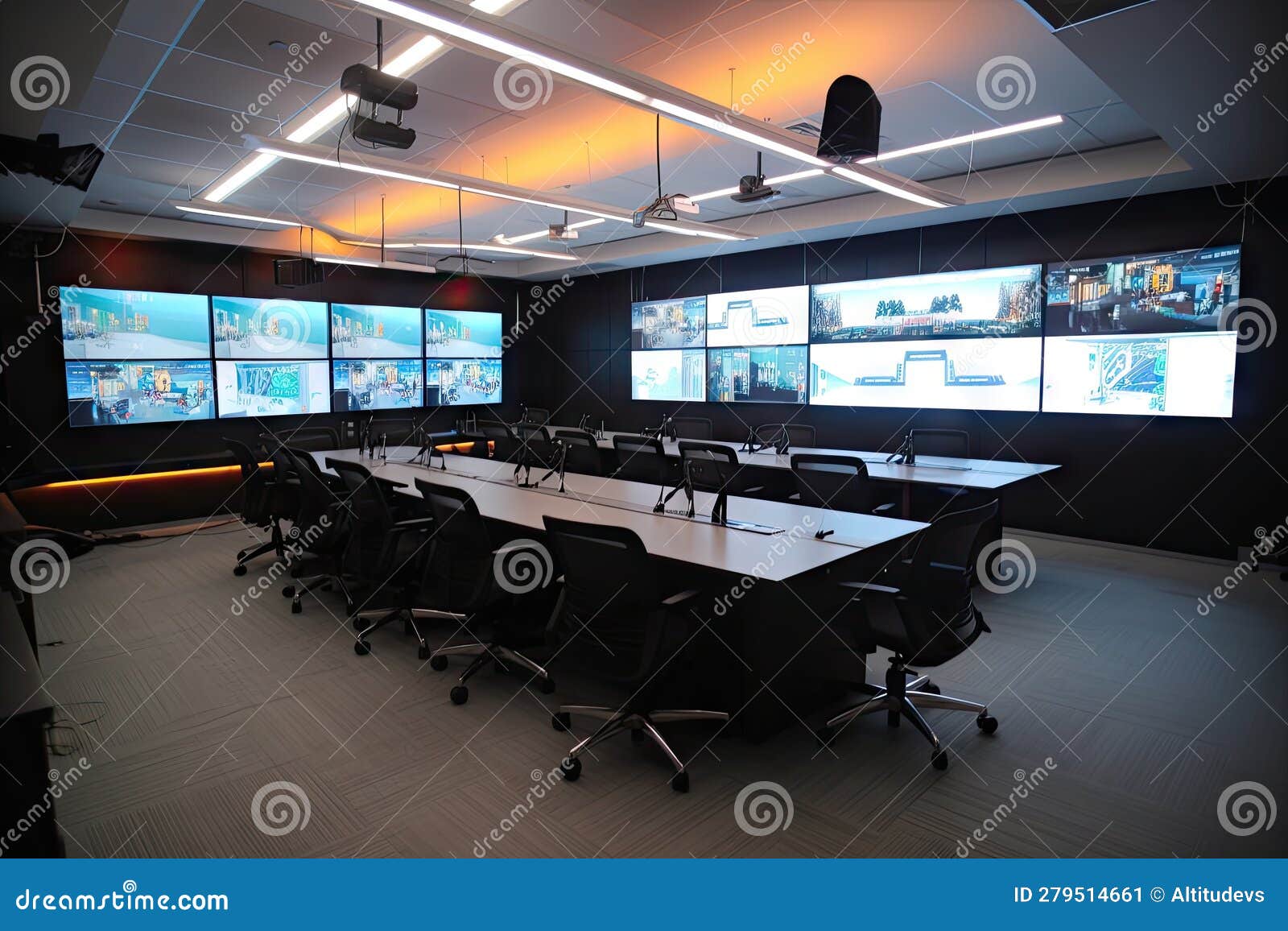 Virtual Conference Room, with Participants and Speakers Visible on ...