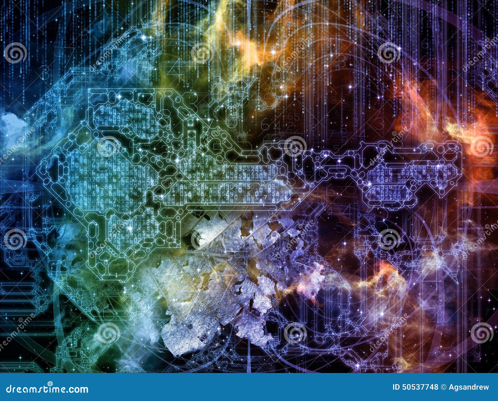 Virtual Connection stock illustration. Illustration of physics - 50537748