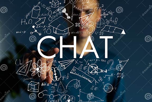 Virtual Creative Artificial Intelligence Hologram with Formulas ...