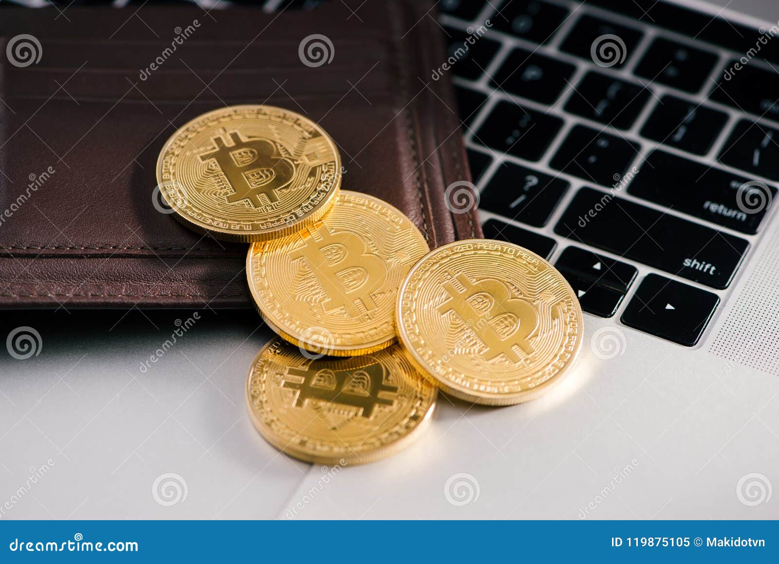 Virtual Currency Wallet. Bitcoin Gold Coin. Cryptocurrency Concept ... Virtual Currency Wallet. Bitcoin Gold Coin. Cryptocurrency Concept ...