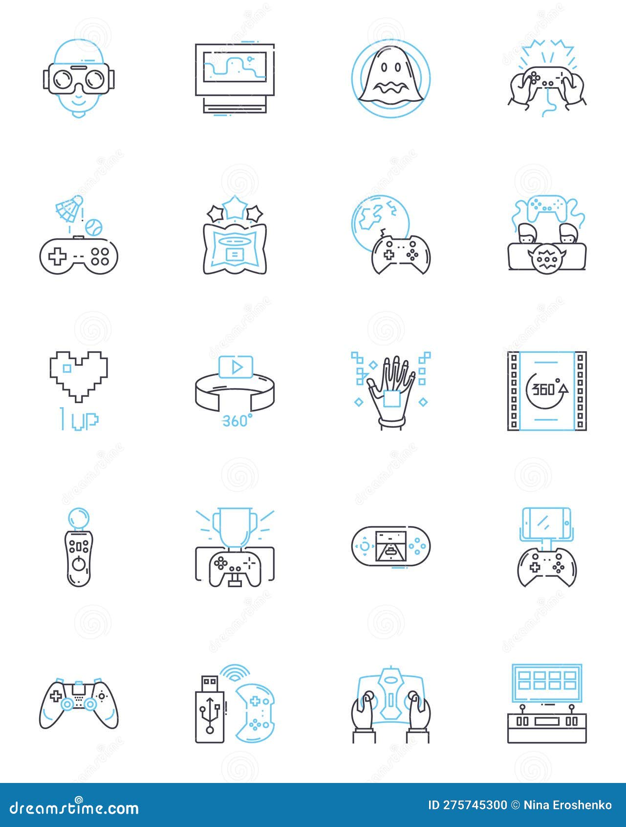 Virtual Design Linear Icons Set. Rendering, Visualization, Modeling ... Virtual Design Linear Icons Set. Rendering, Visualization, Modeling ...