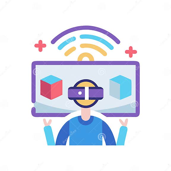 Virtual Environment Icon for Development Stock Illustration ...