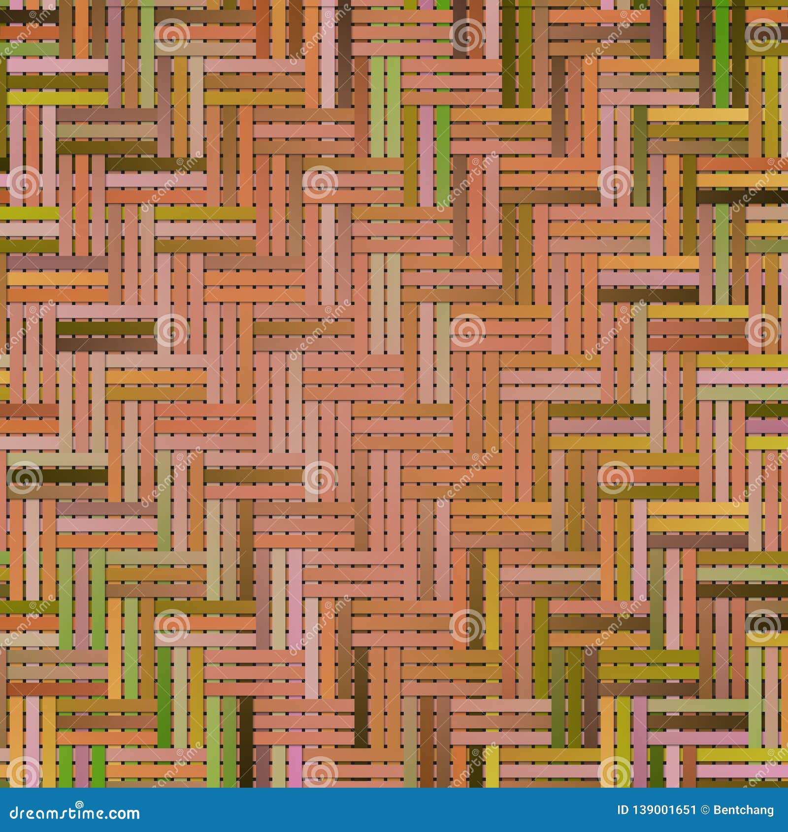 Virtual Geometric Pattern Illustrations Texture Abstract, Woven Mat or ...