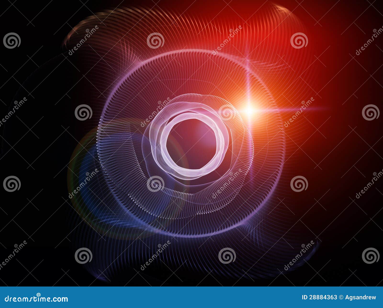 Virtual Geometry stock illustration. Illustration of light - 28884363