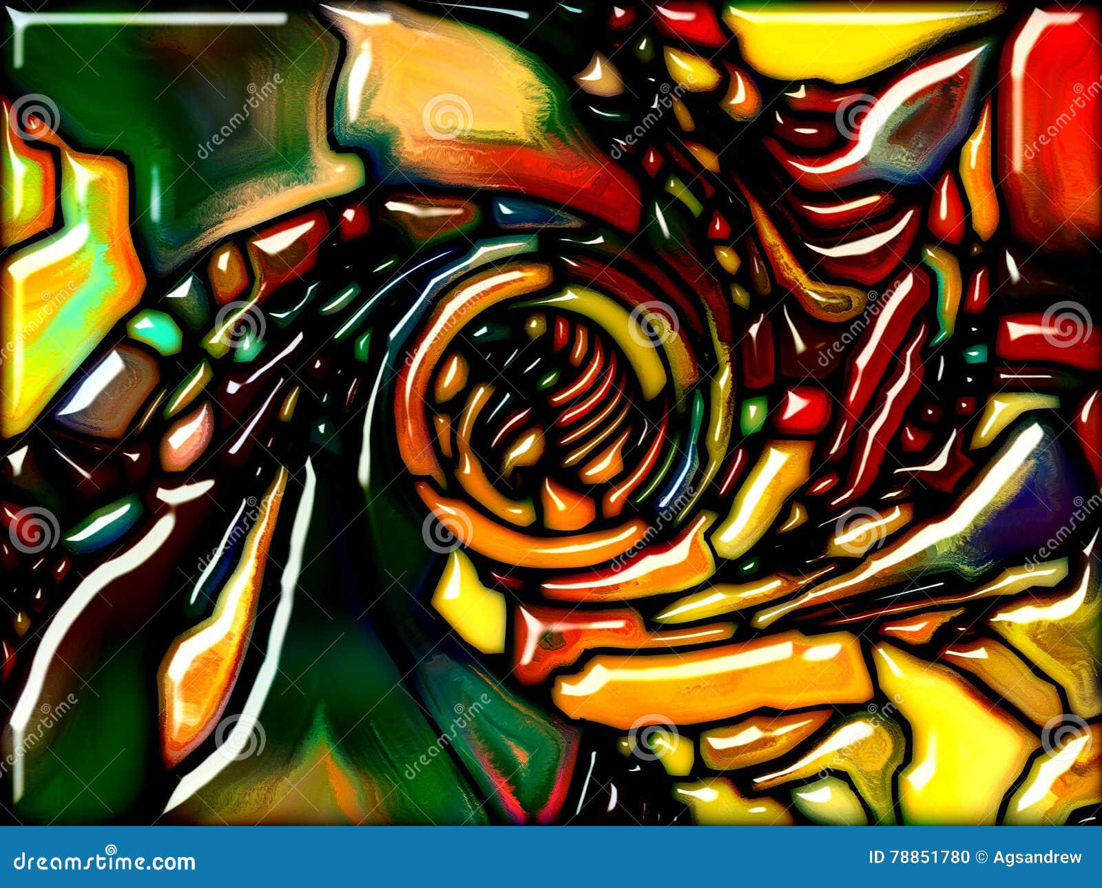 Virtual Glass stock illustration. Illustration of backdrop - 78851780