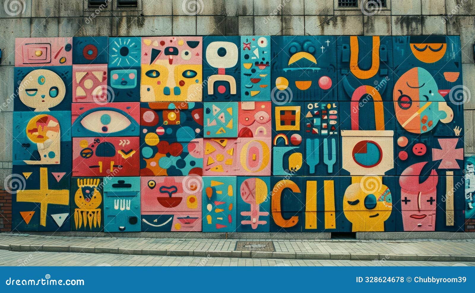 A Virtual Graffiti Wall Showcasing Symbols from Different Cultures ...