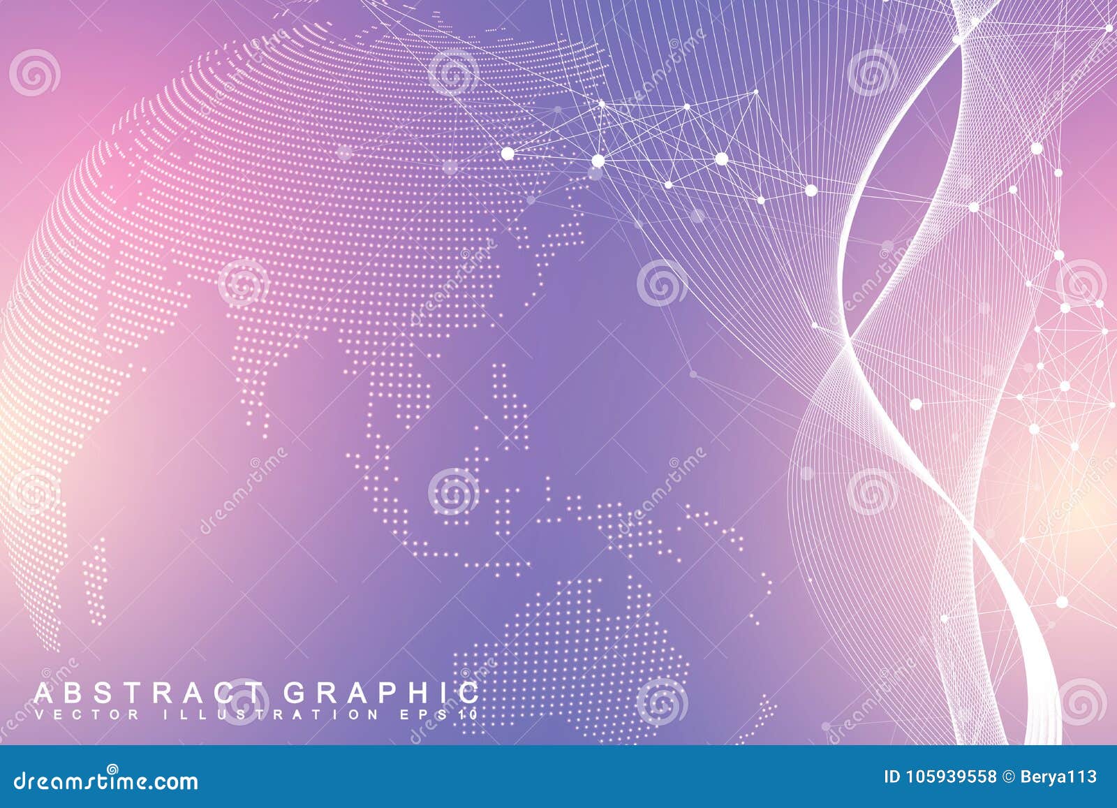 Virtual Graphic Background Communication with World Globe. a Sense of ...