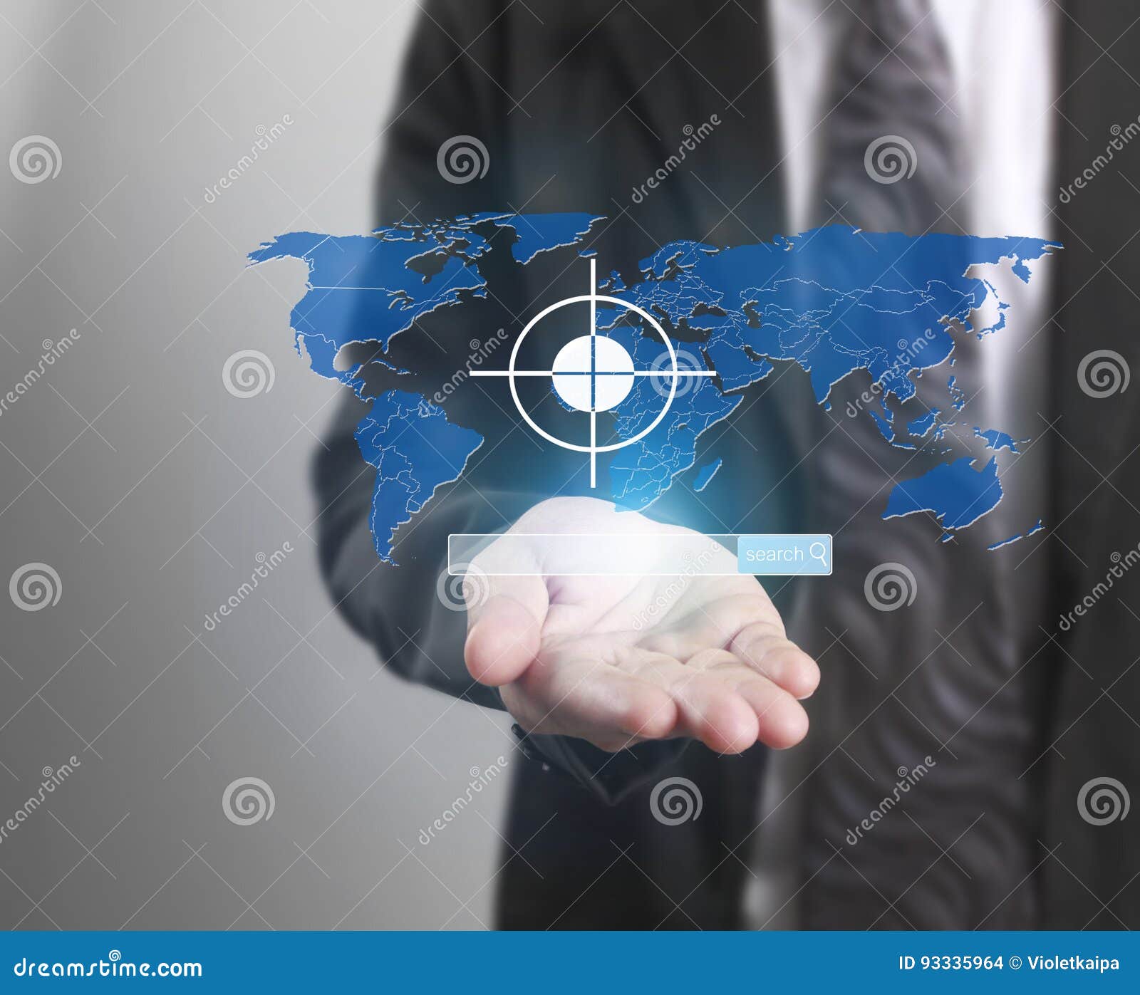 Virtual Icon of Social Network in Hand Stock Photo - Image of graphic ...