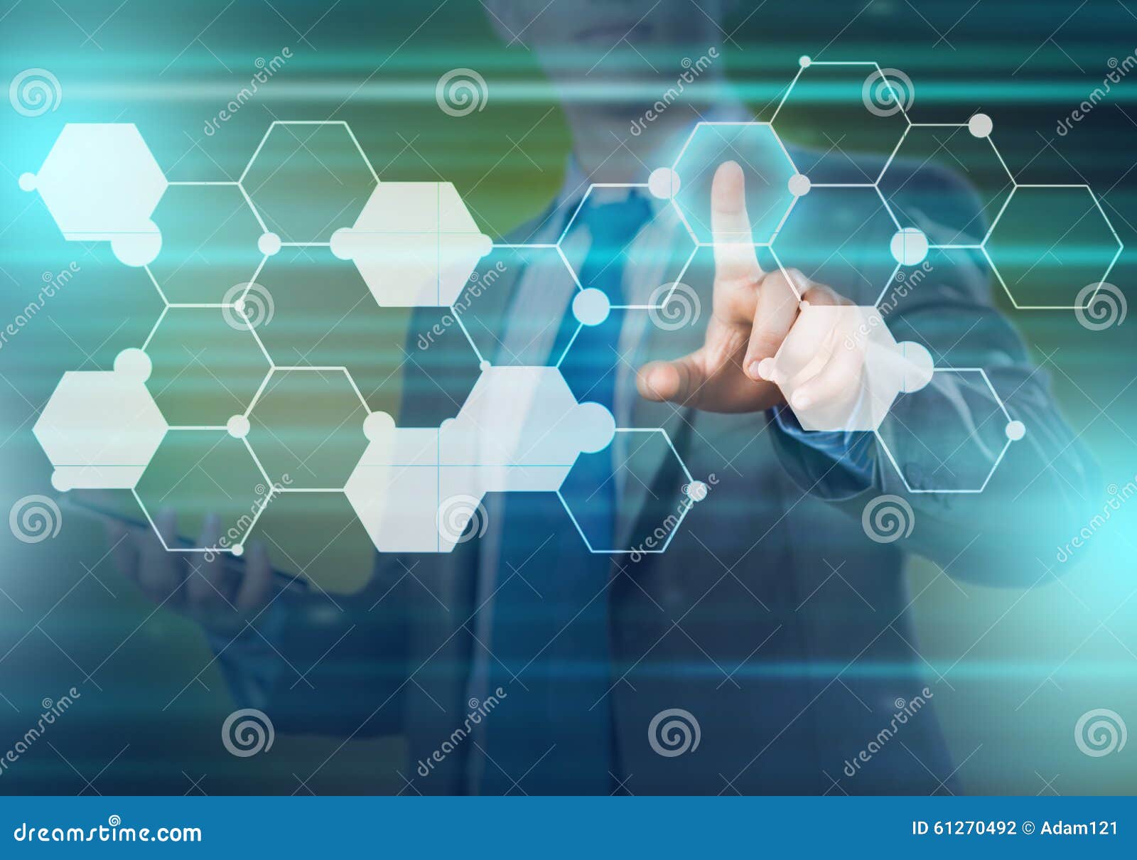 Virtual interface stock illustration. Illustration of contemporary ...