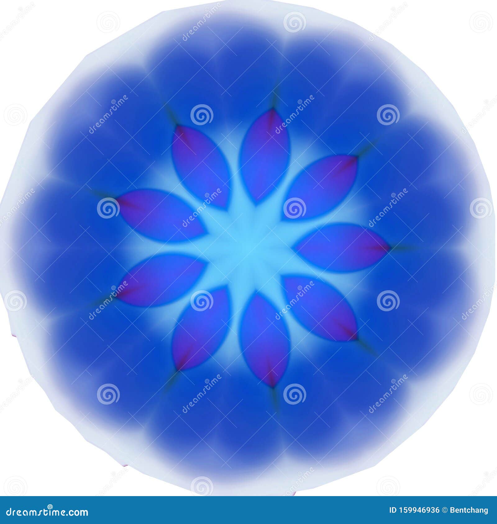 Virtual Kaleidoscope Mandala Sequence Abstract Background for Graphic ...