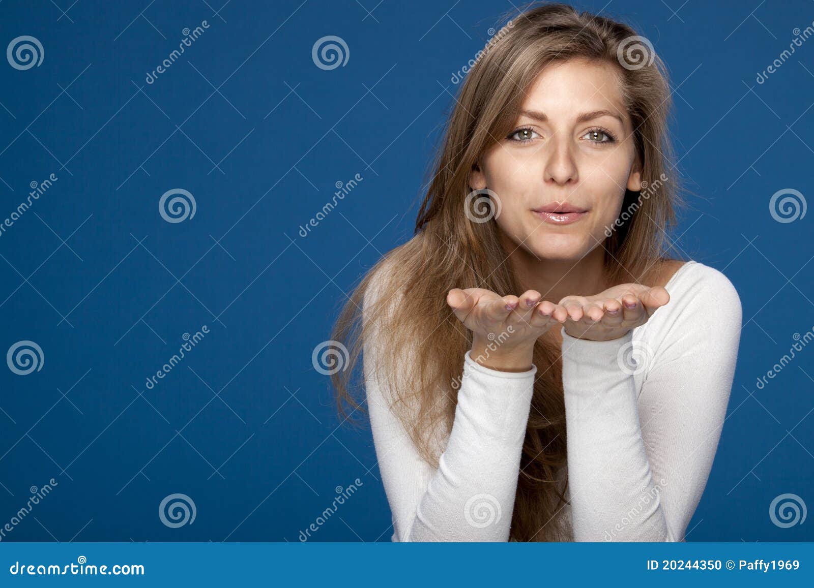 Virtual Kiss Stock Photo - Image: 20244350