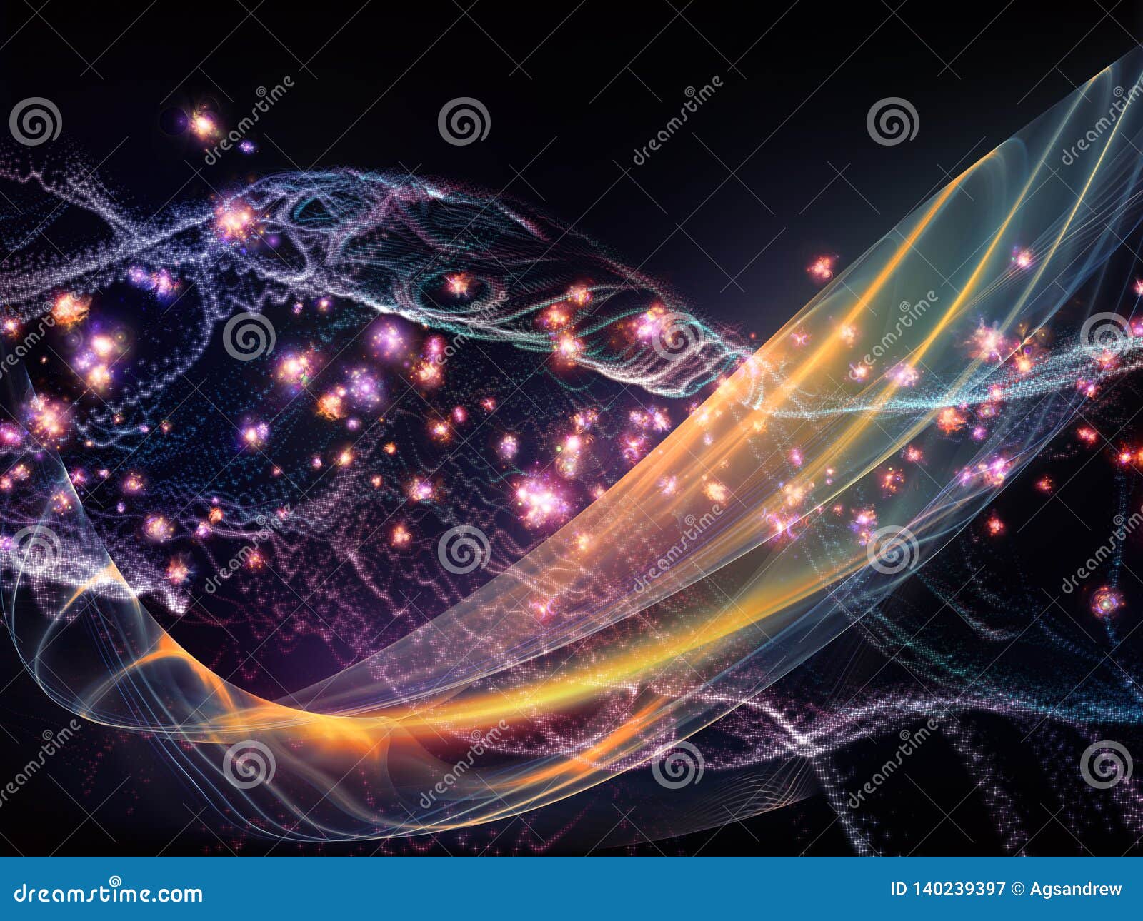 Virtual Life of Virtual World Stock Illustration - Illustration of ...