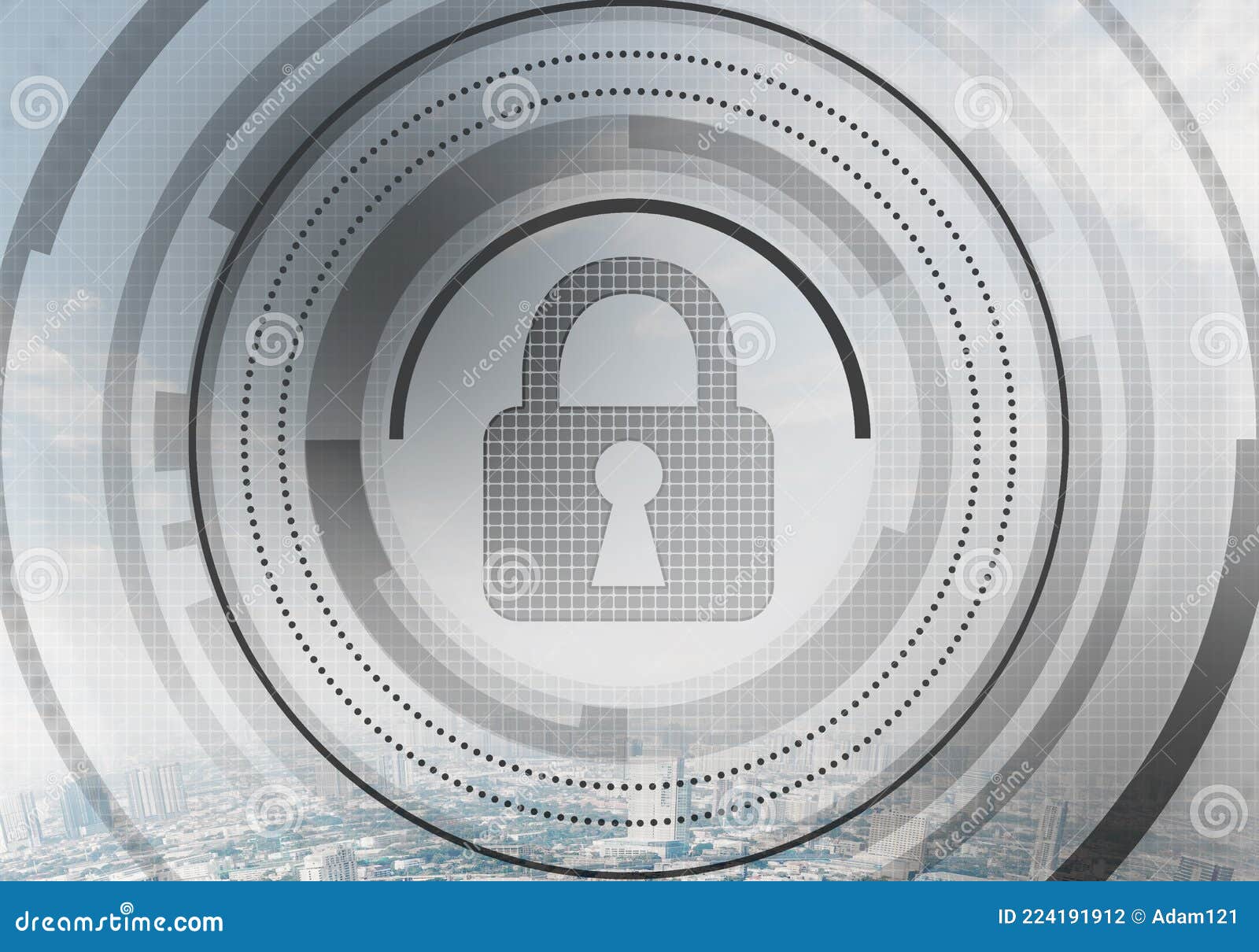 Locking Mechanism Vector Illustration | CartoonDealer.com #48561420