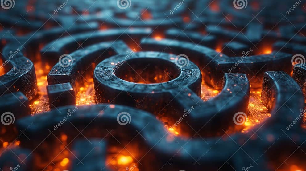 A Virtual Maze Represents the Complex and Everchanging Nature of ...