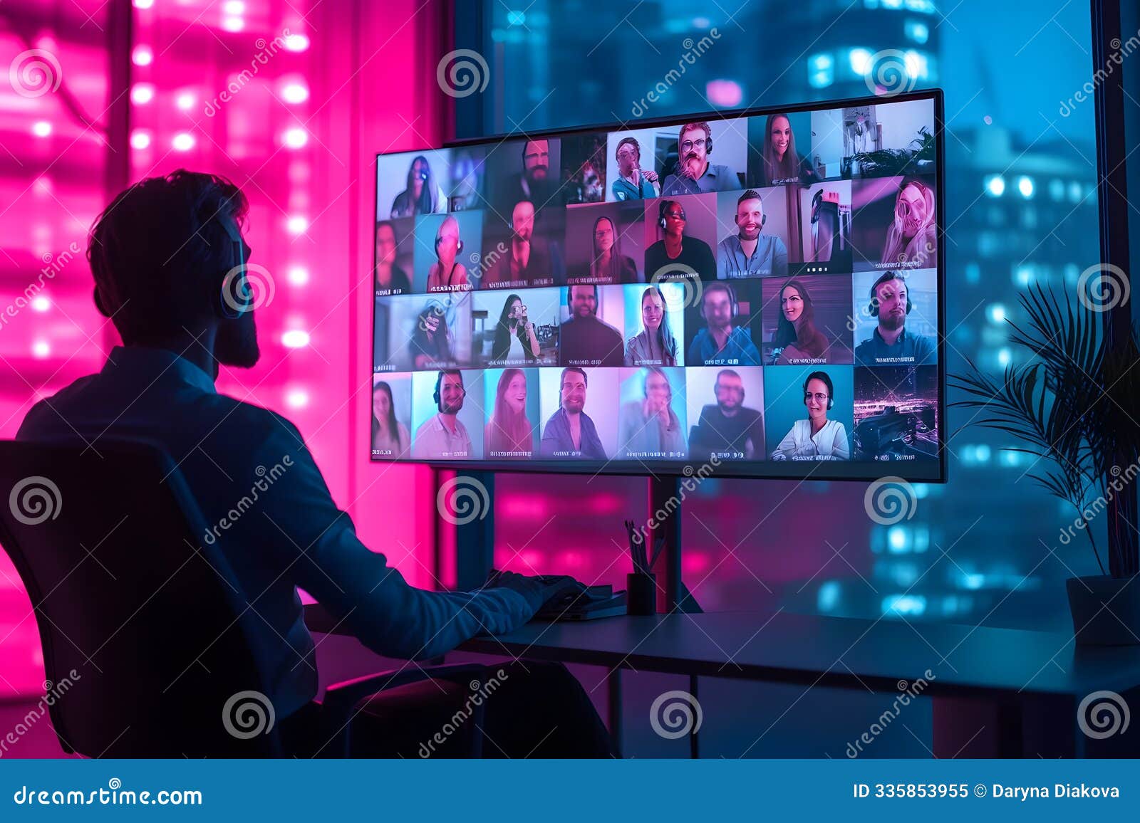 A Futuristic Remote Work Pod Nestled In A Forest, Showcasing Innovative ...