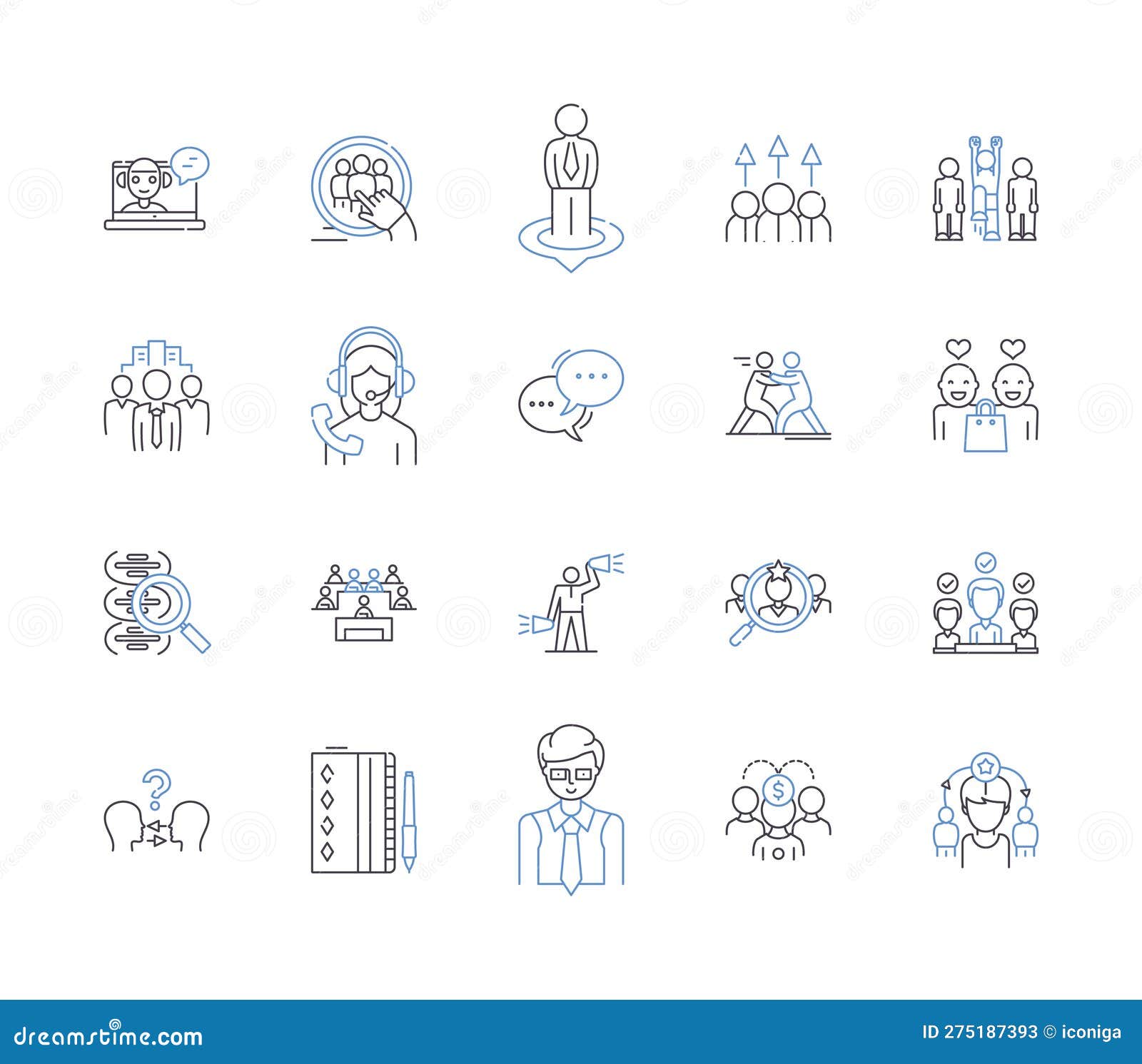 Virtual Meeting Outline Icons Collection. Online, Conferencing ... Virtual Meeting Outline Icons Collection. Online, Conferencing ...