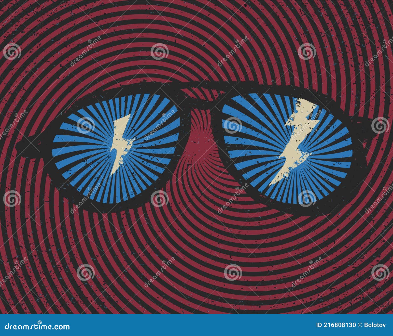 Virtual Minds. Human Face Profiles and Abstract Rays Composition ...