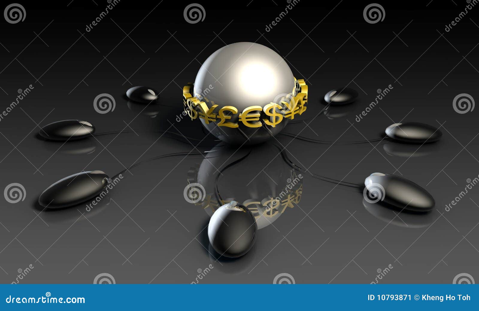 Virtual Money stock illustration. Illustration of credit - 10793871