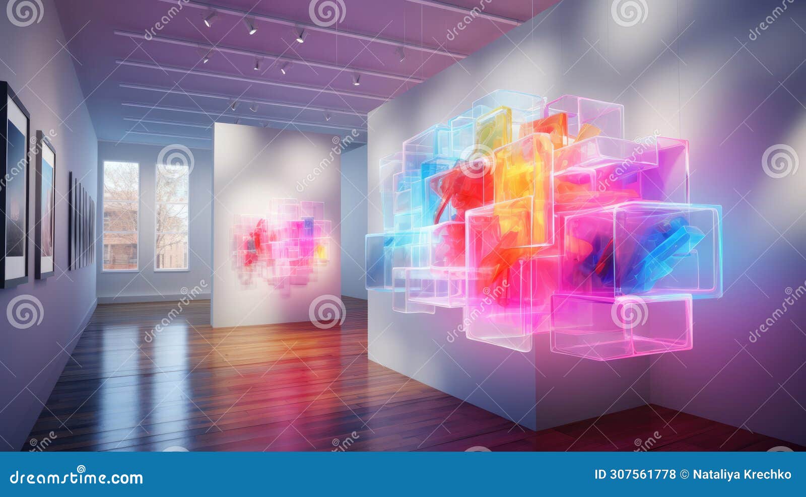 Virtual Museum. AI and Augmented Reality . Art Installations in the ...