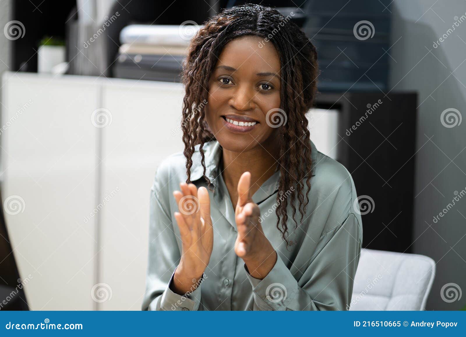Virtual Online Video Call stock image. Image of human - 216510665