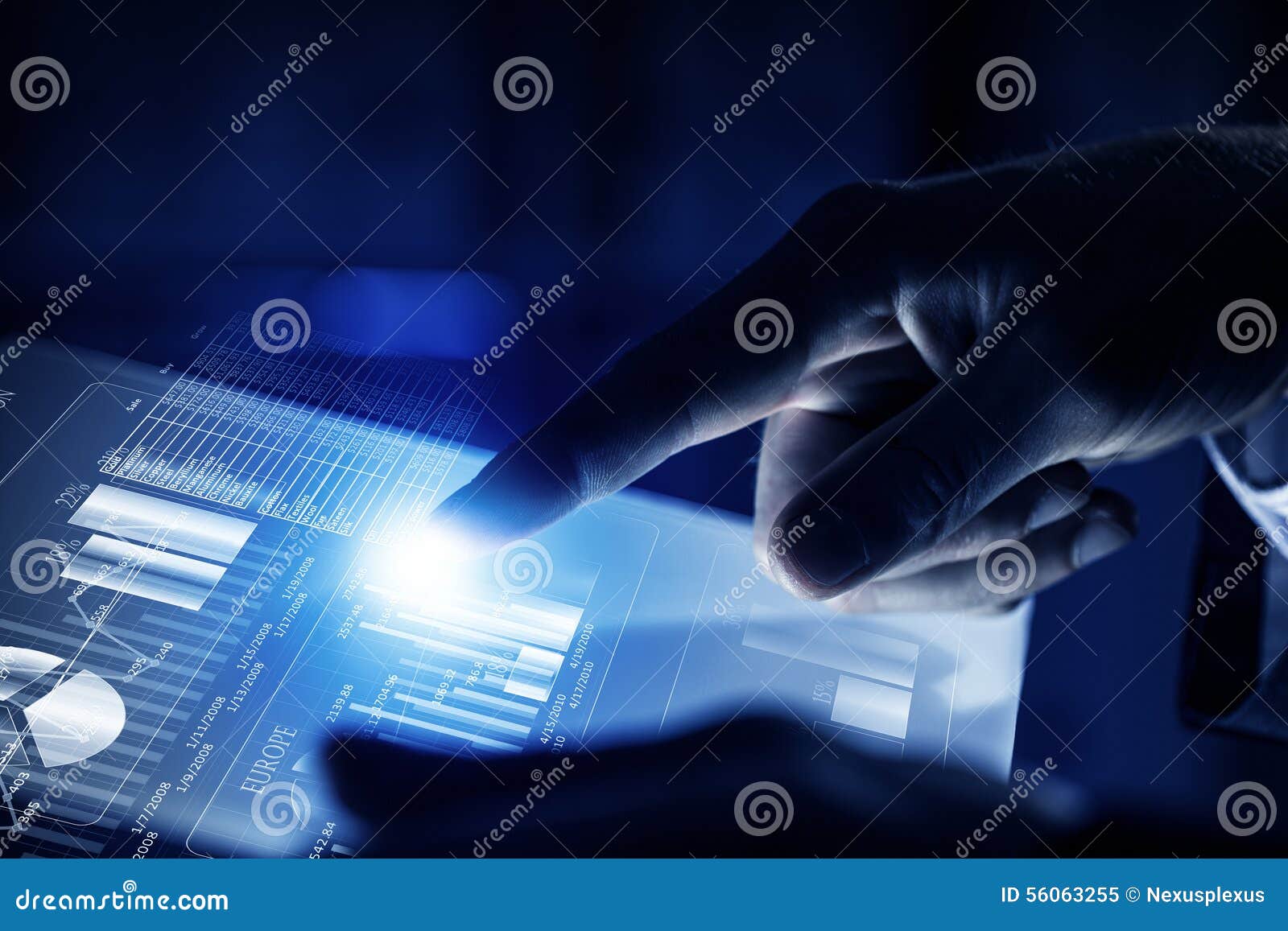 Virtual Panel Royalty-Free Stock Photography | CartoonDealer.com #56063255