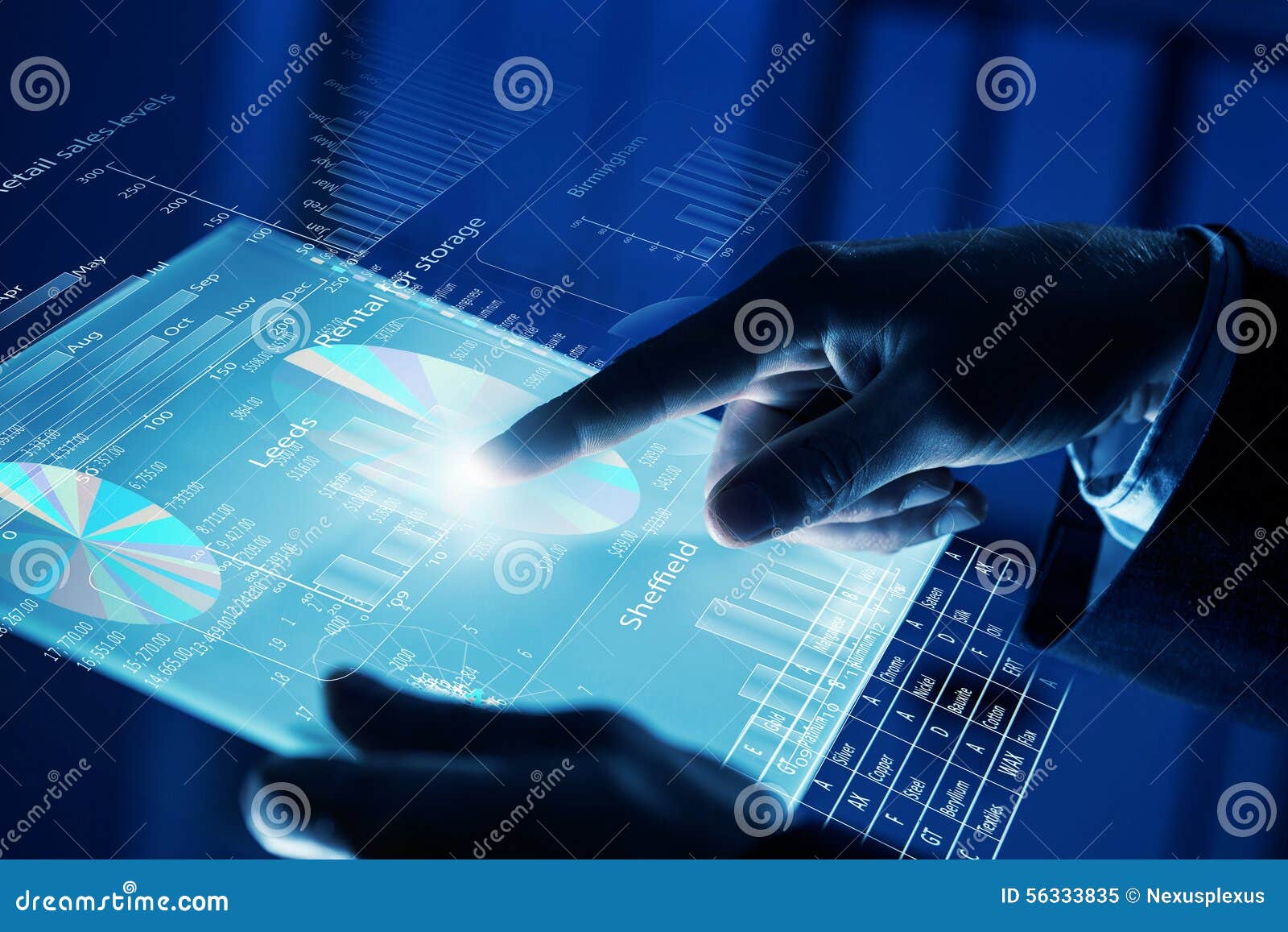 Virtual panel stock image. Image of connect, interface - 56333835