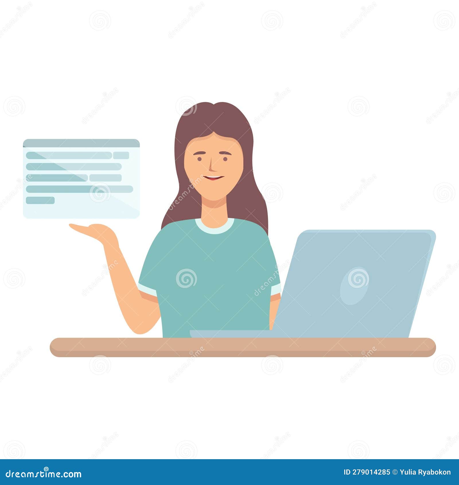 Virtual Program Icon Cartoon Vector. Computer Project Stock Vector ...