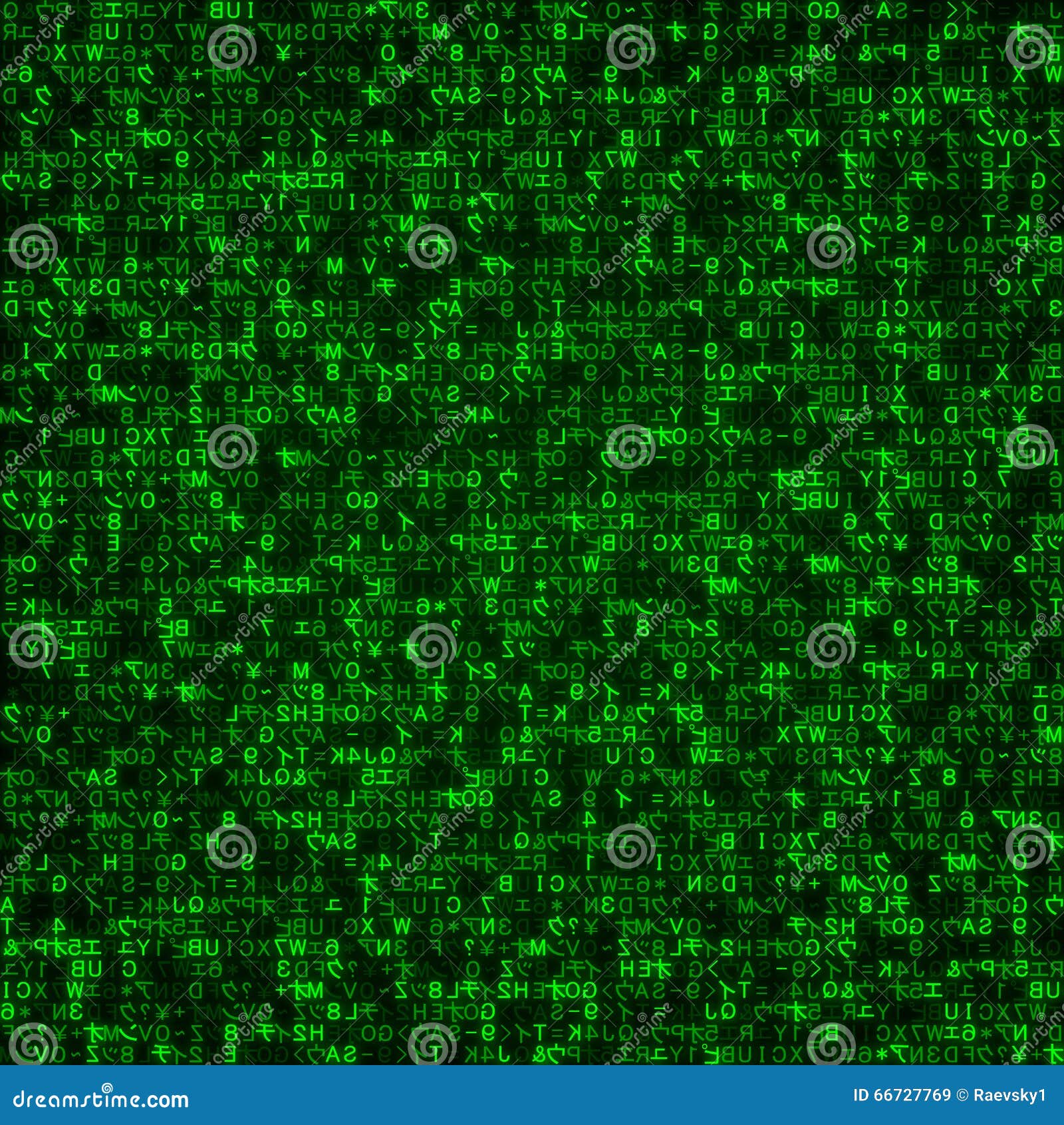 Virtual Reality, Abstract Green Technology Background, Vector ...