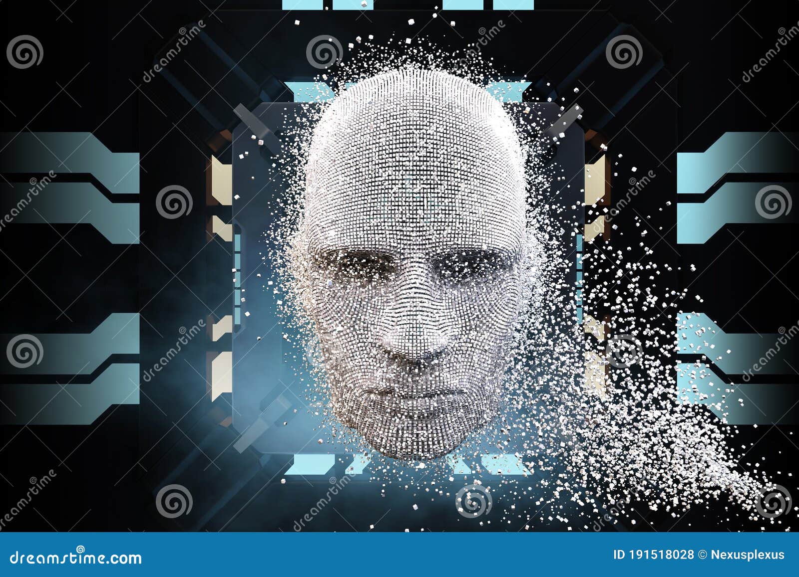 Virtual Reality and Artificial Intelligence Concept Stock Photo - Image ...