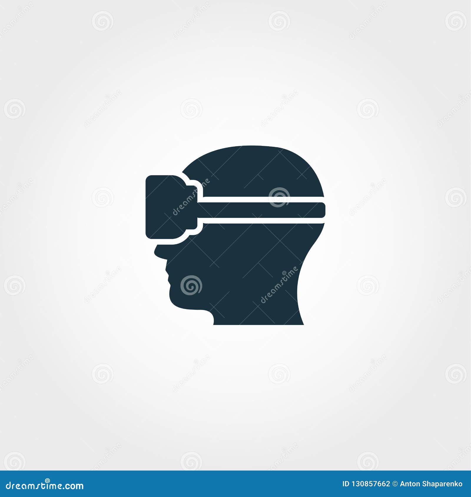 Virtual Reality Creative Icon. Premium Style Design from Visual Device ...