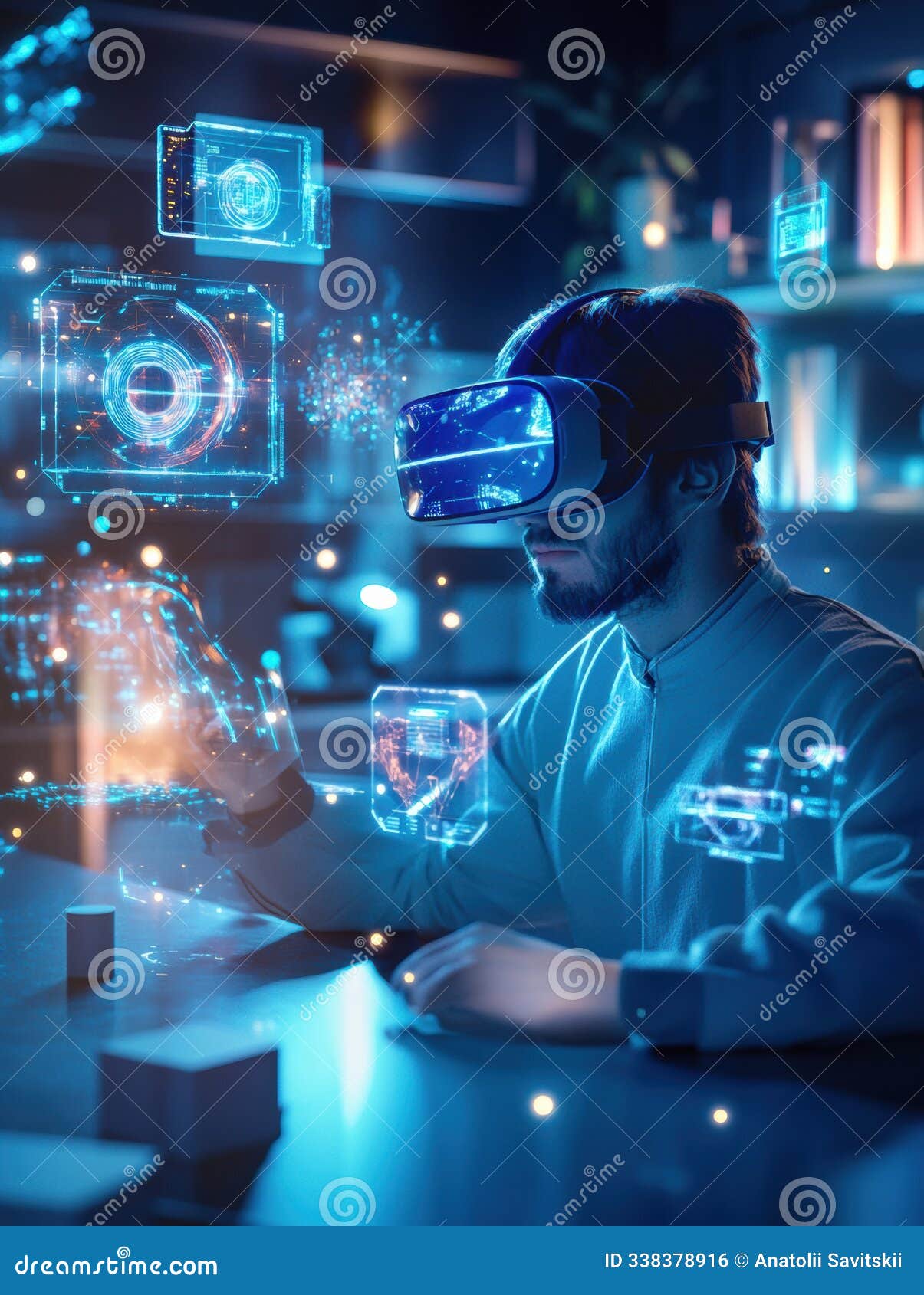 A Virtual Reality Designer Creates Innovative Experiences in a Modern ...