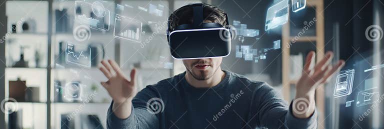 A Virtual Reality Designer Explores Immersive Environments in a Modern ...