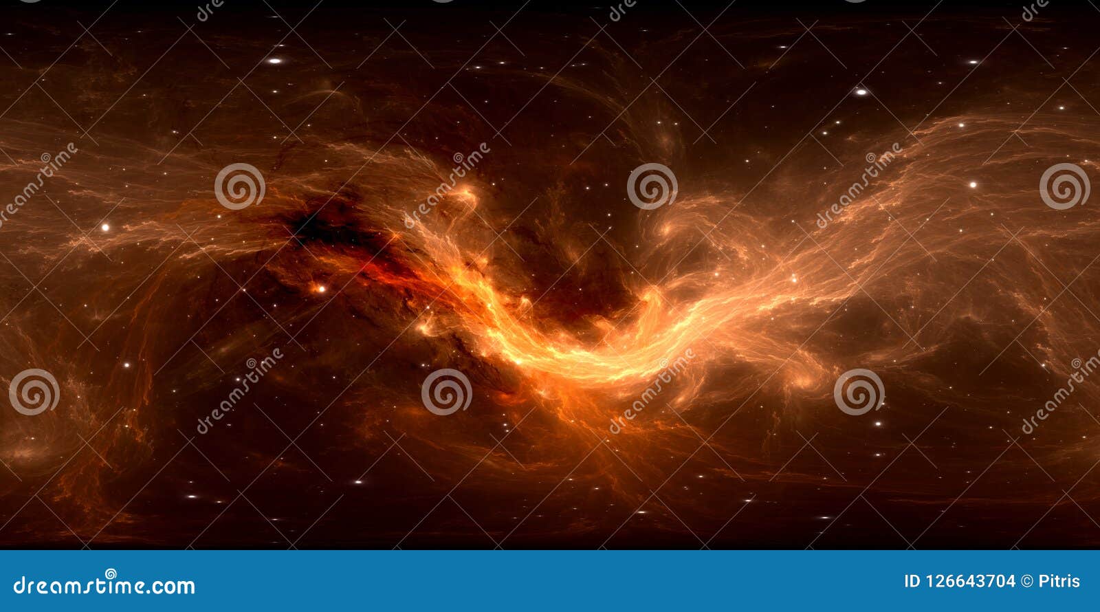 Virtual Reality Environment 360 HDRI Map. Space Equirectangular ...