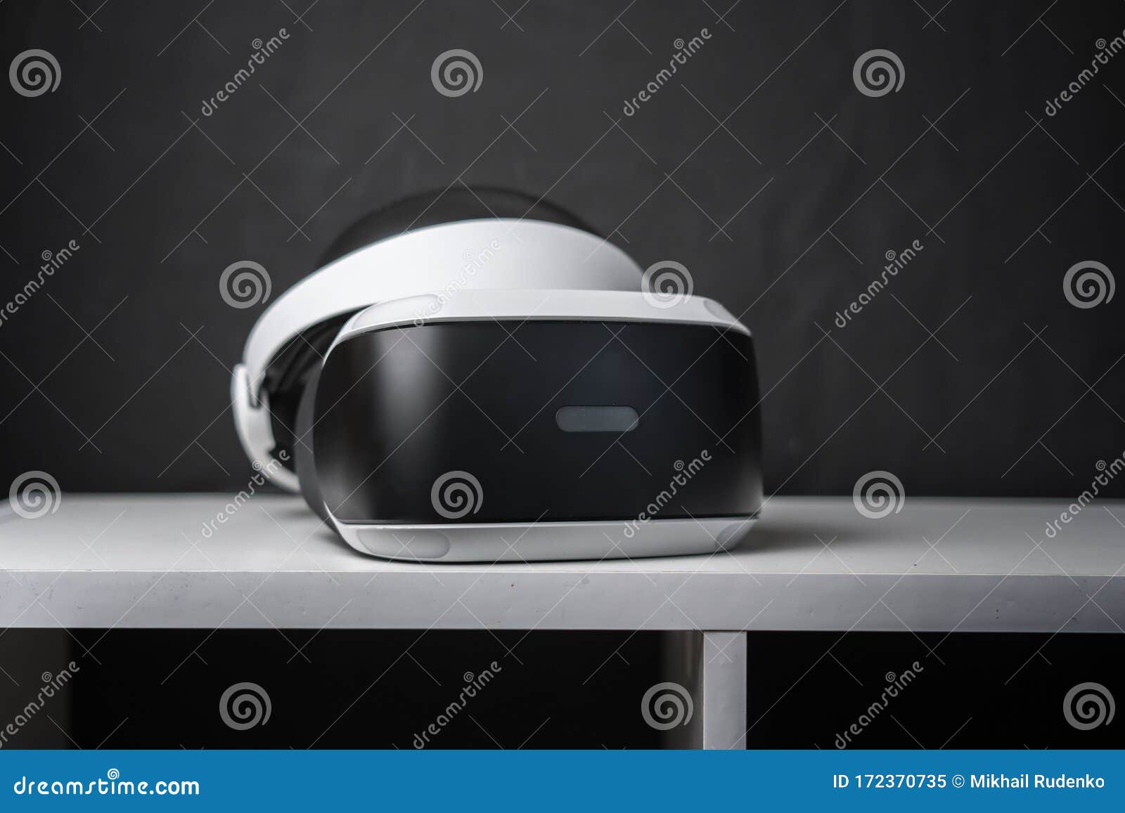 Virtual Reality Gear for Gaming on the Shelf Stock Image - Image of ...