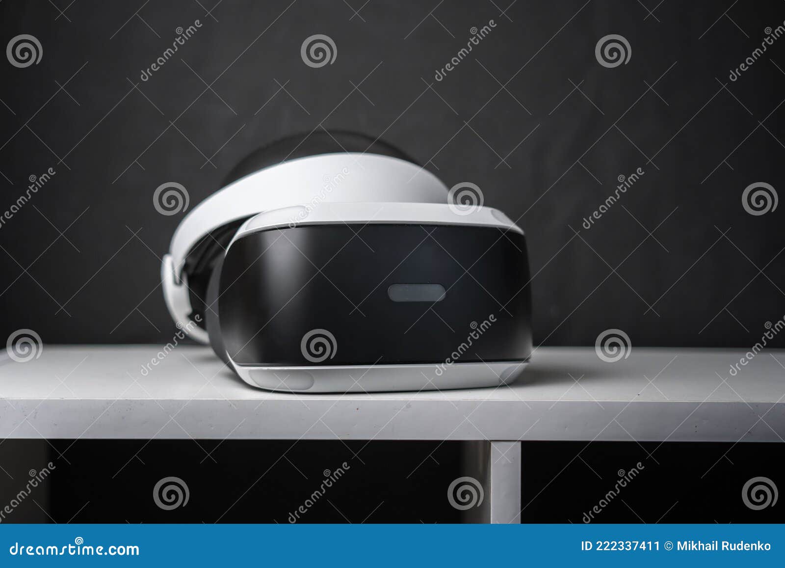 Virtual Reality Gear for Gaming on the Shelf Stock Image - Image of ...
