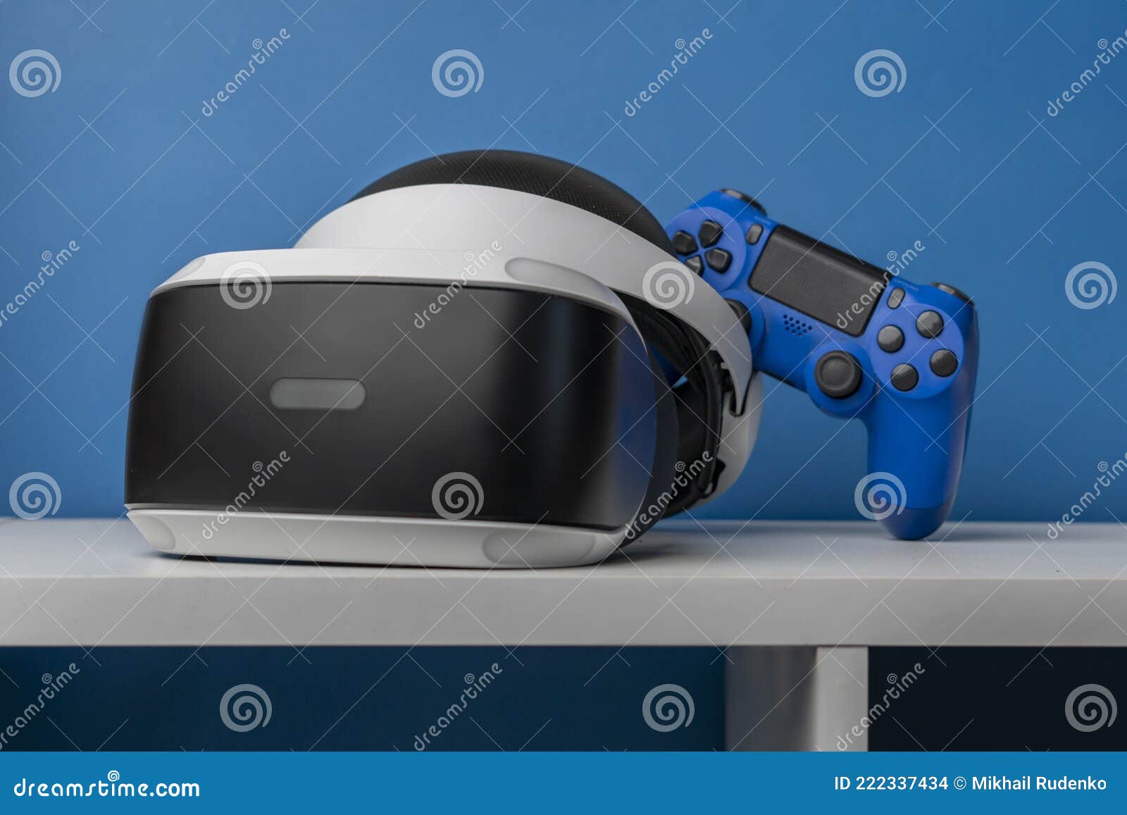 Virtual Reality Gear for Gaming on the Shelf Stock Photo - Image of ...