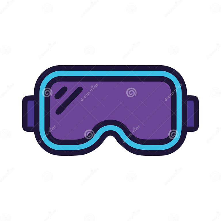Virtual Reality Goggles Virtual Reality Technology Icon Stock ...