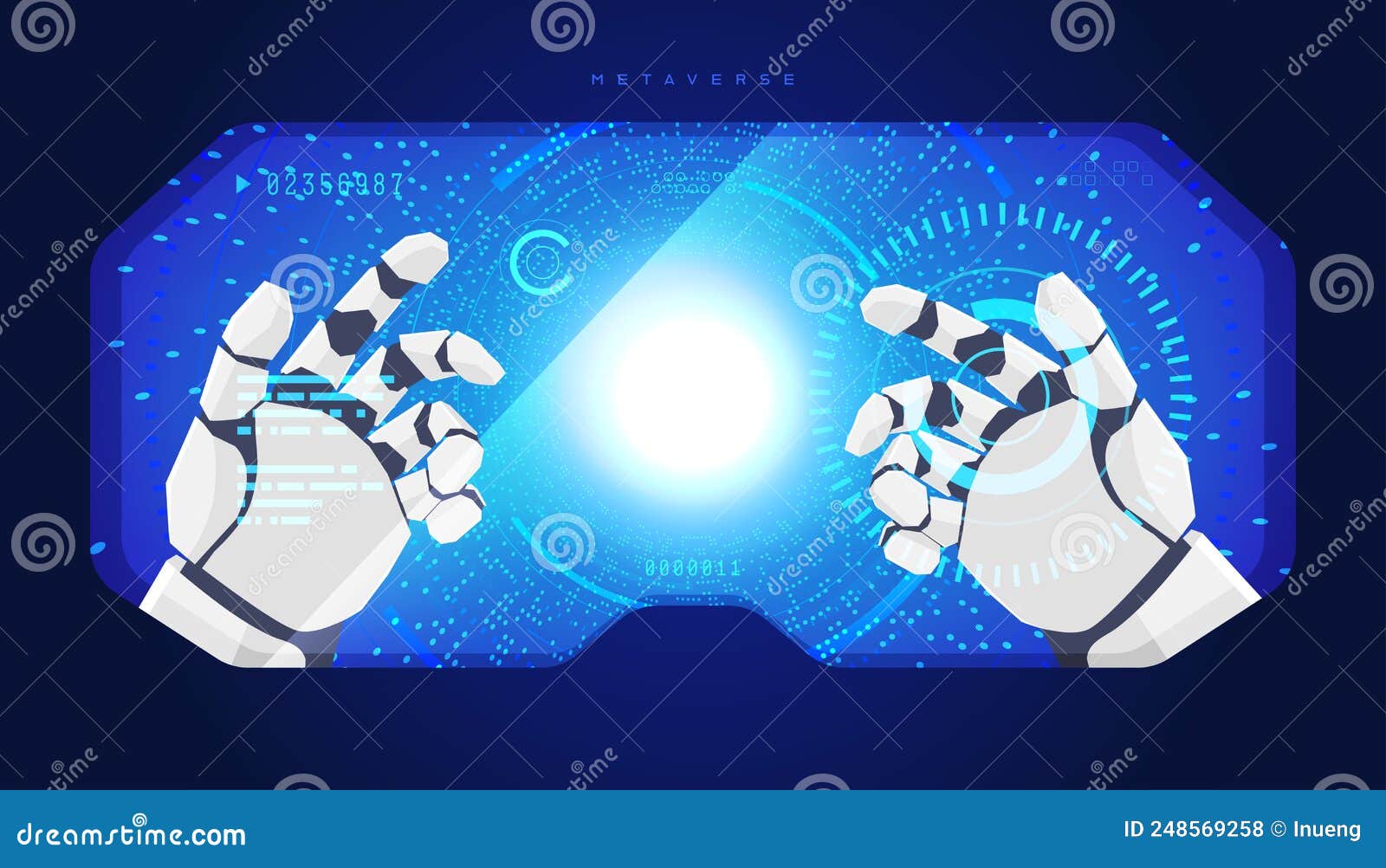 Virtual Reality Headgear with First-person Perspective and Robot Hands ...