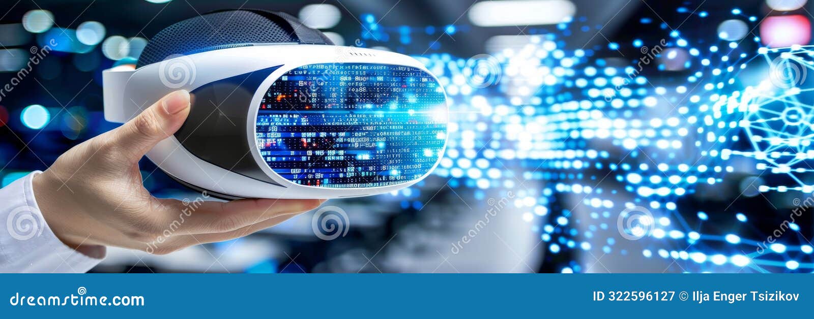 Virtual Reality Headset Enhancing Corporate Events Through Interactive ...