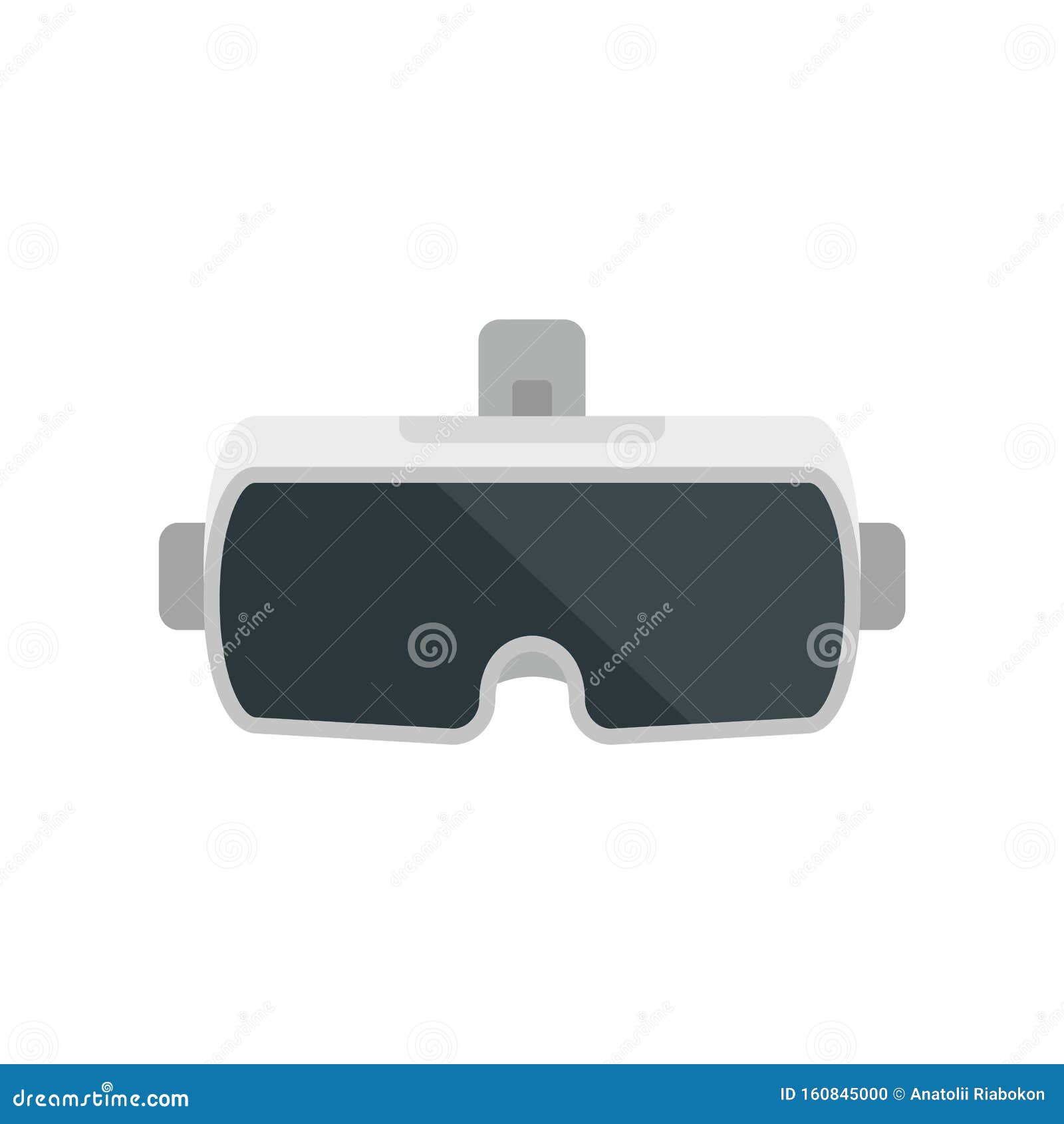 Virtual Reality Headset Icon, Flat Style Stock Vector - Illustration of ... Virtual Reality Headset Icon, Flat Style Stock Vector - Illustration of ...