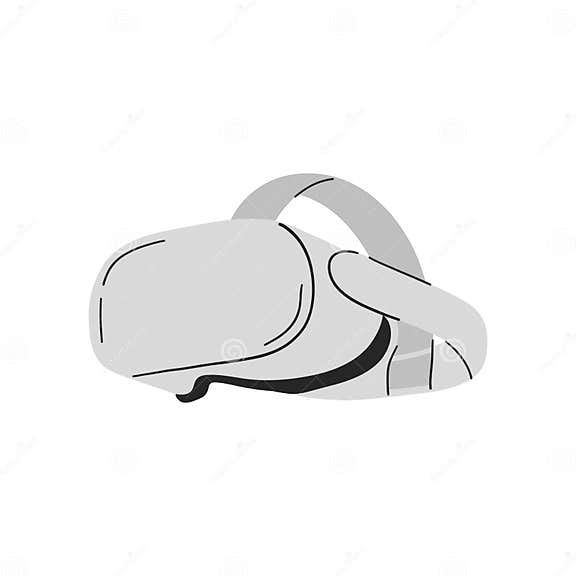 Virtual Reality Headset Icon. for Immersive Virtual Reality Simulator ...