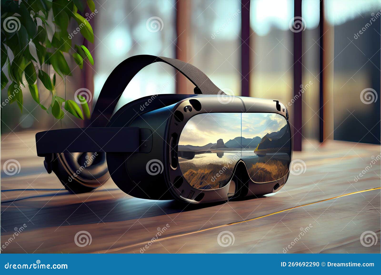 Virtual Reality Headset - Metaverse - Meta Technology - Generative Ai ...