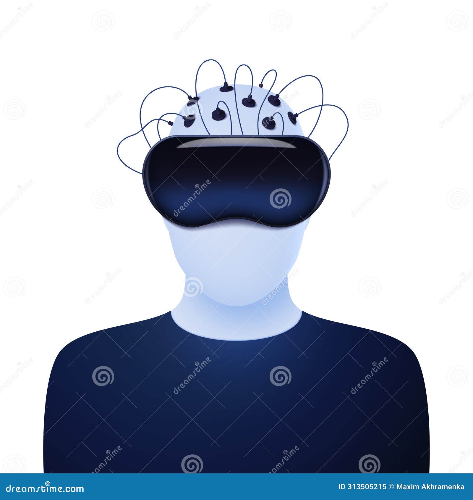 A Virtual Reality Helmet with Artificial Intelligence Connected by ...