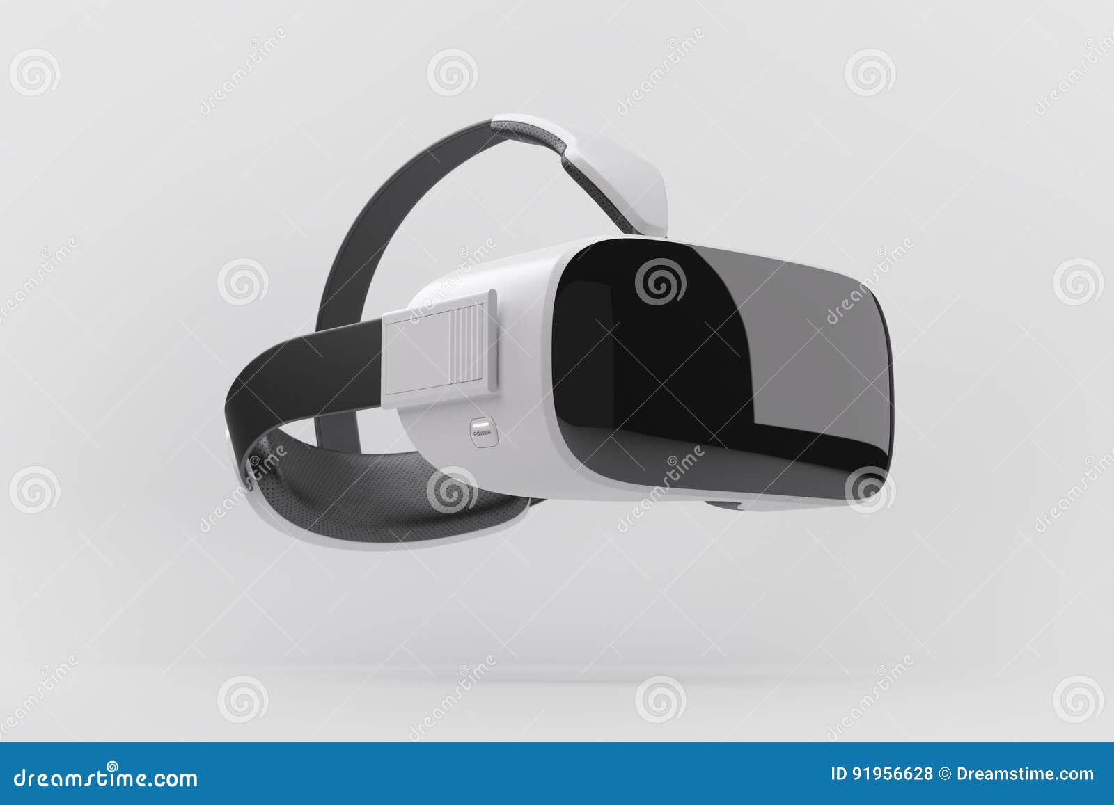 Virtual Reality helmet stock illustration. Illustration of goggle ...