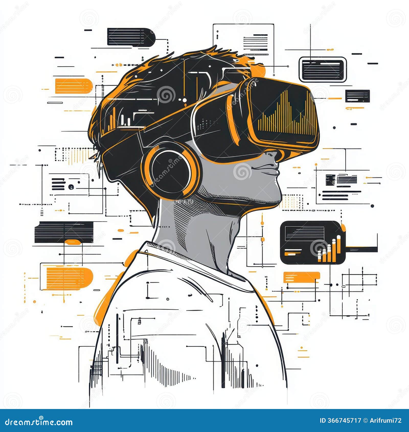 Experience The Futuristic Flow Of Data A Stunning Visual Journey ...