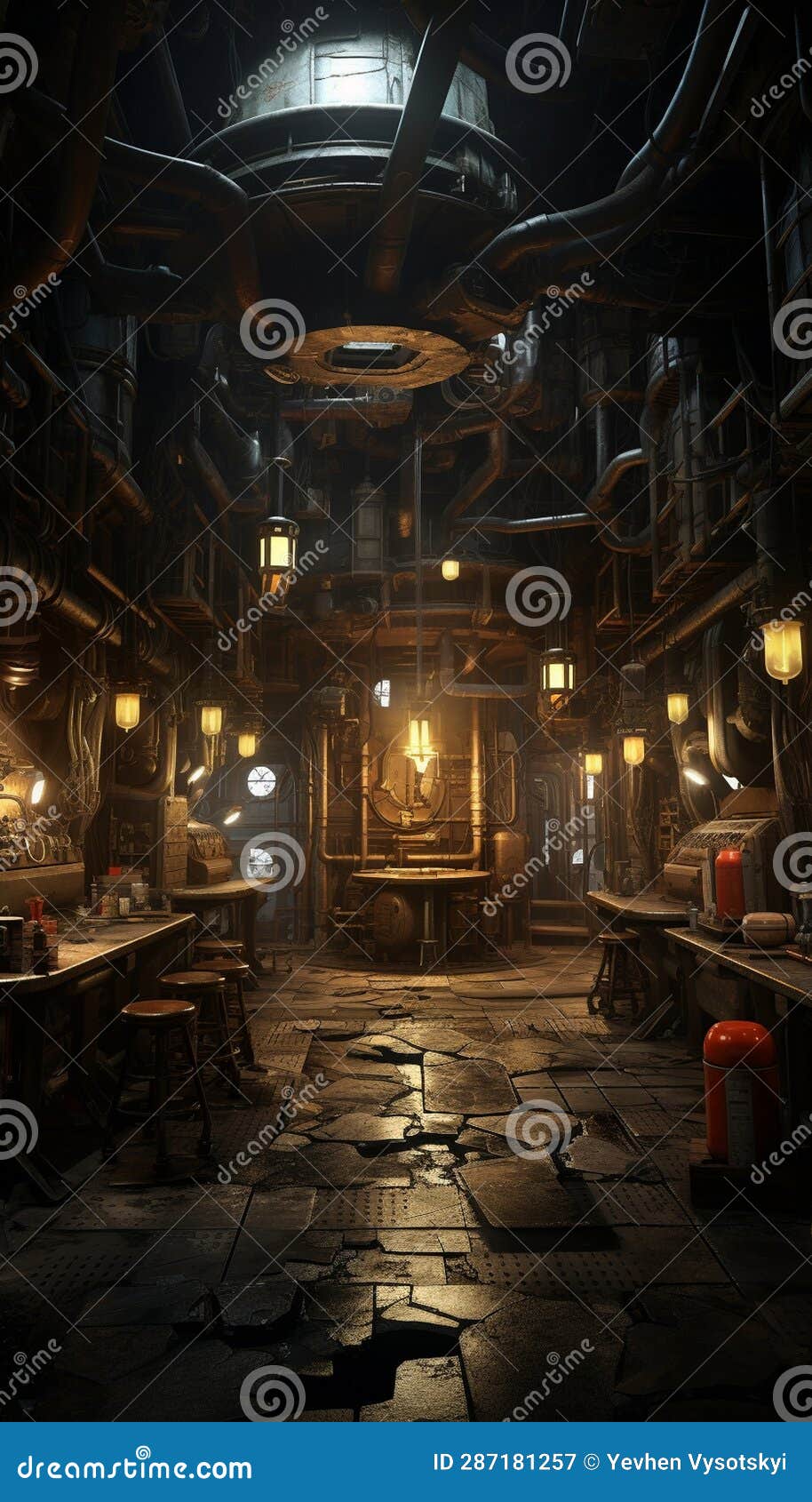 Virtual Reality Immersive Scenes Virtual Worlds Intera_009 Stock ...