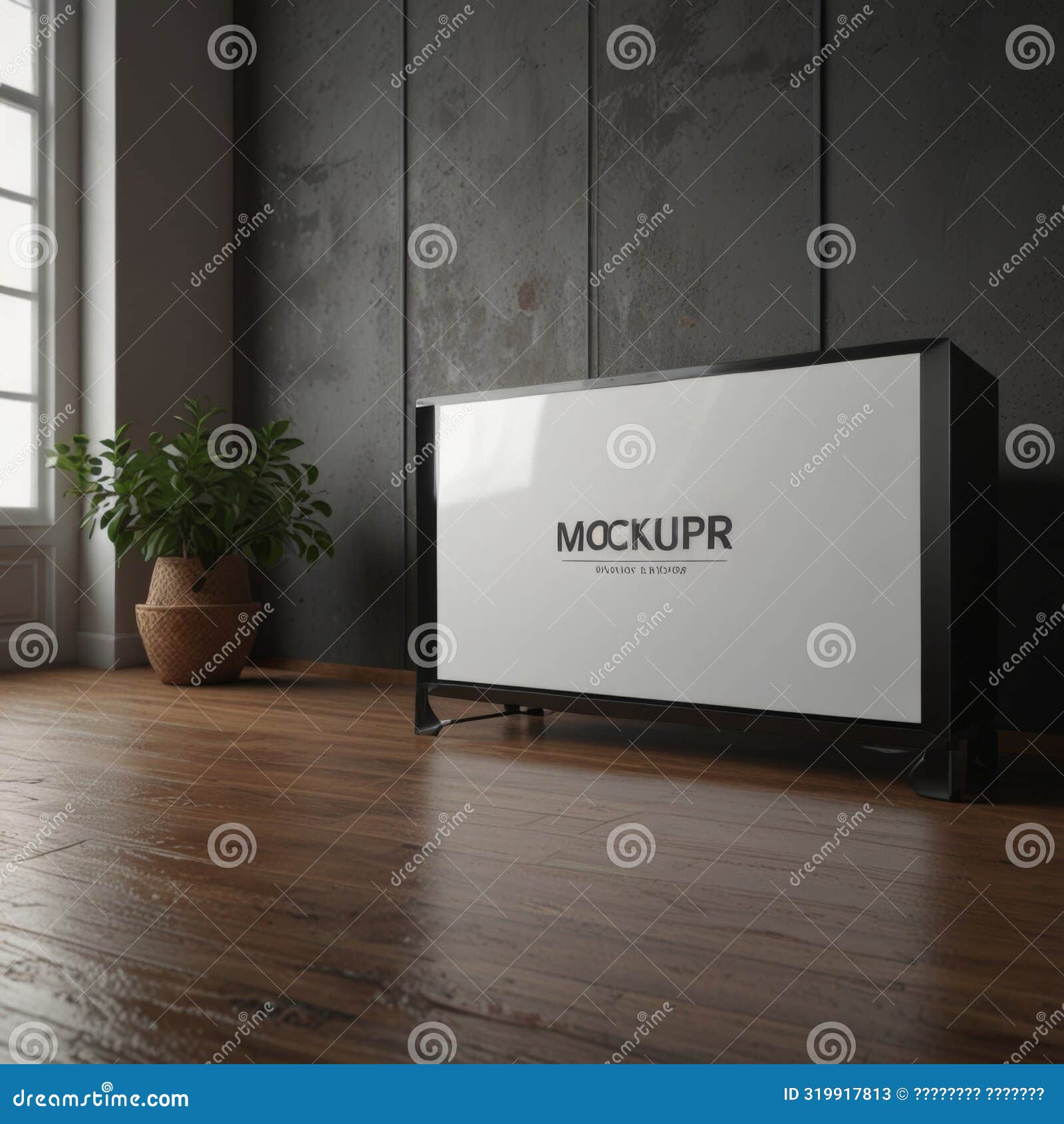 Virtual Reality Mockup,screen Mockup. Virtual Reality Goggles Stock ...