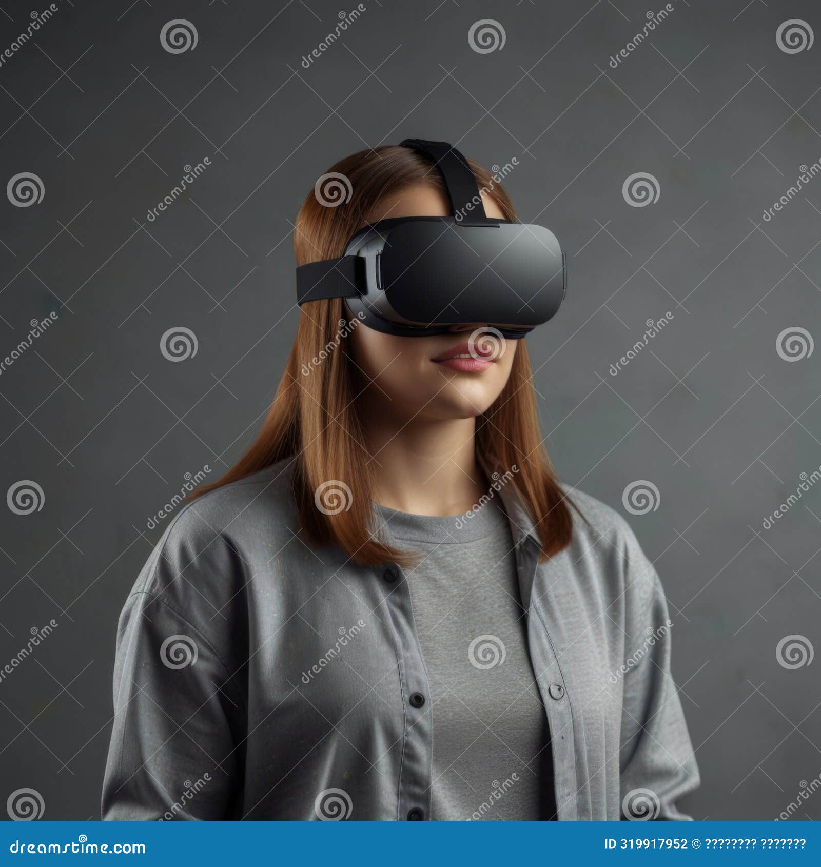 Virtual Reality Mockup,screen Mockup. Virtual Reality Goggles Stock ...