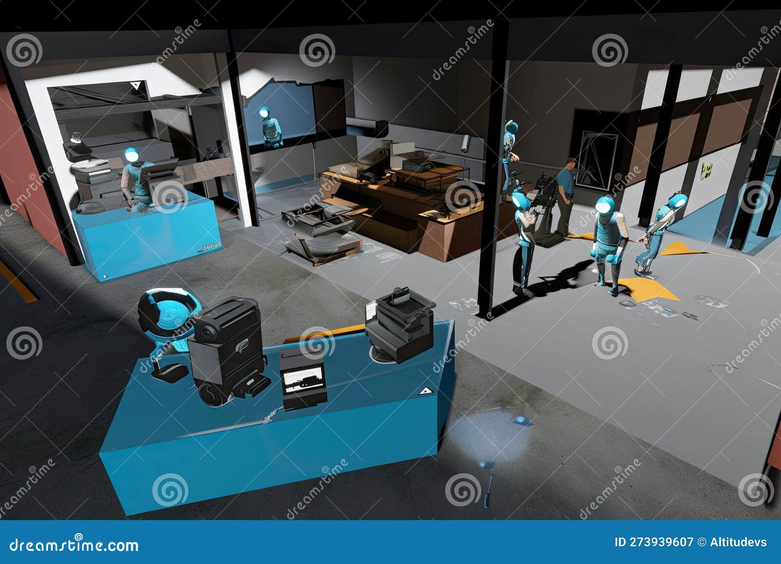 Virtual Reality Simulation, with Different Scenarios and Environments ...